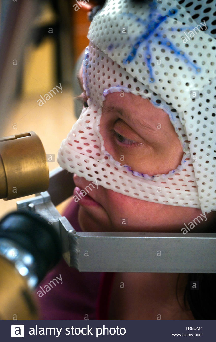 Radiotherapy Mask Stock Photos & Radiotherapy Mask Stock Images - Alamy