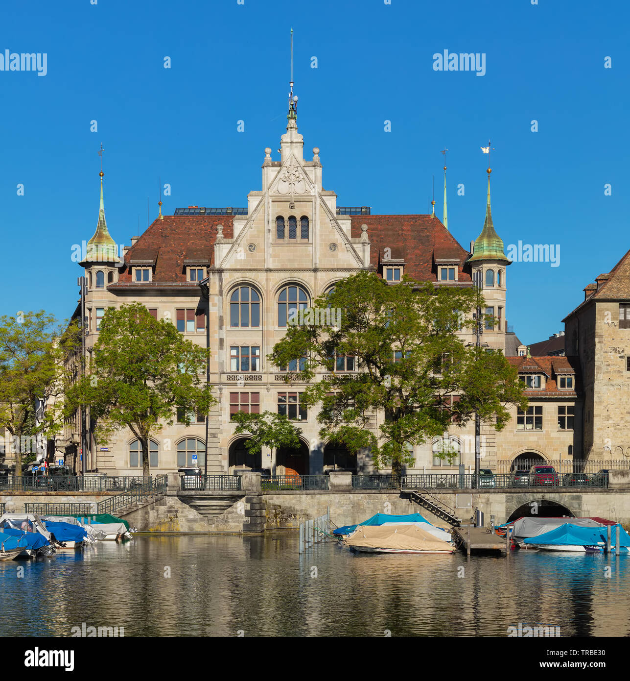 Zurich city hall hi-res stock photography and images - Alamy