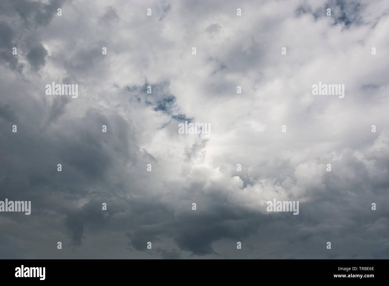 The storm and the rain is coming. Cloudy weather indicating rain for ...