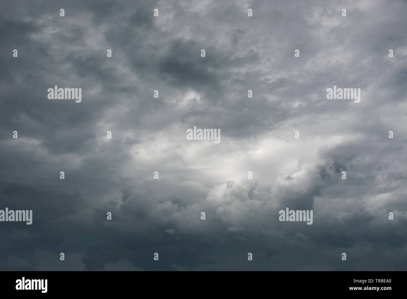 The storm and the rain is coming. Cloudy weather indicating rain for ...