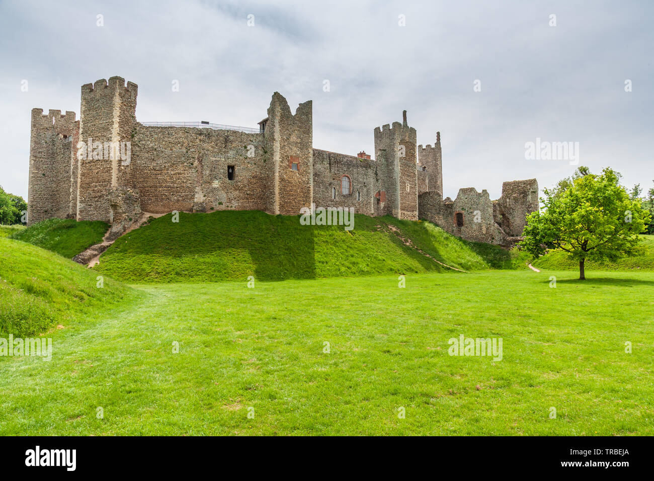 Framlingham Castle is a castle in the market town of Framlingham in ...
