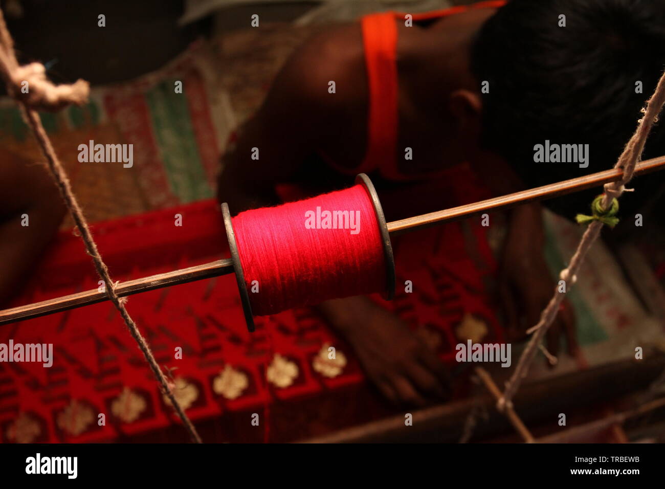 Jamdani is a fine muslin textile of Bengal, produced for centuries in ...