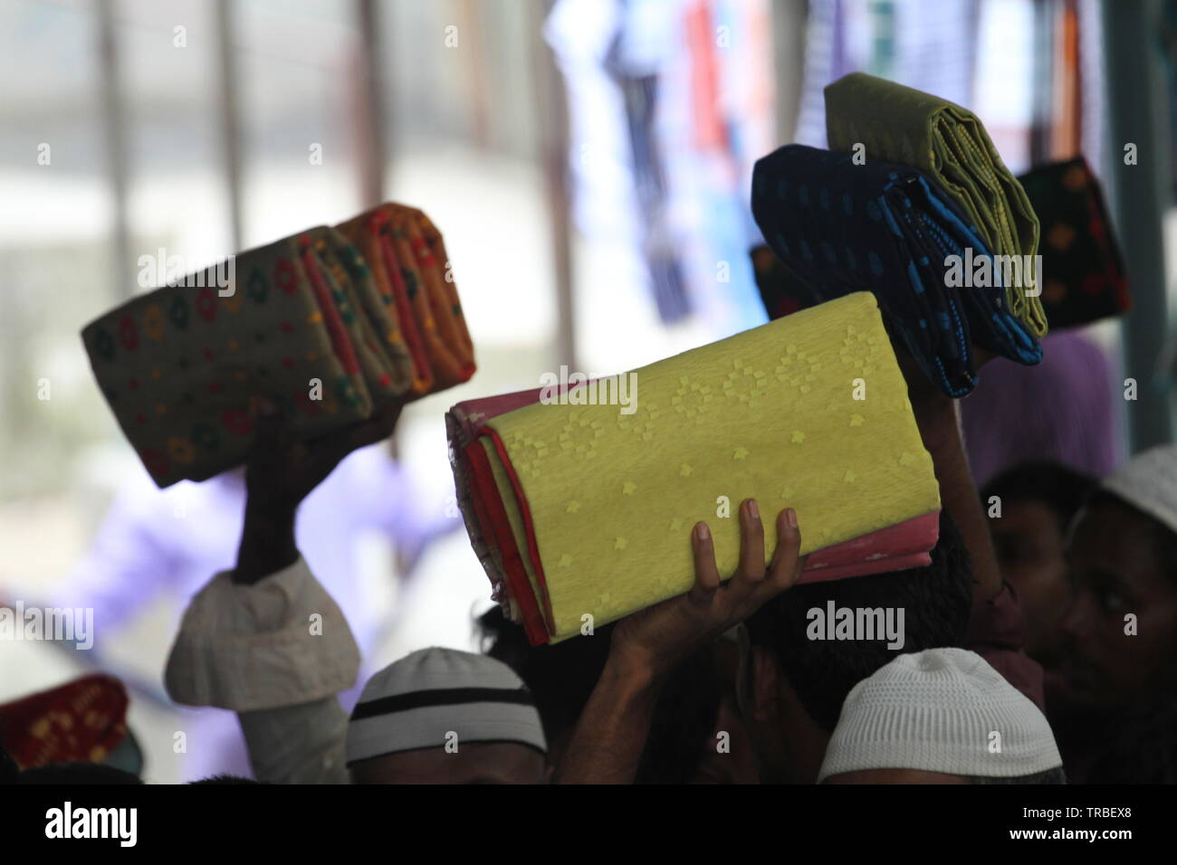Jamdani is a fine muslin textile of Bengal, produced for centuries in ...