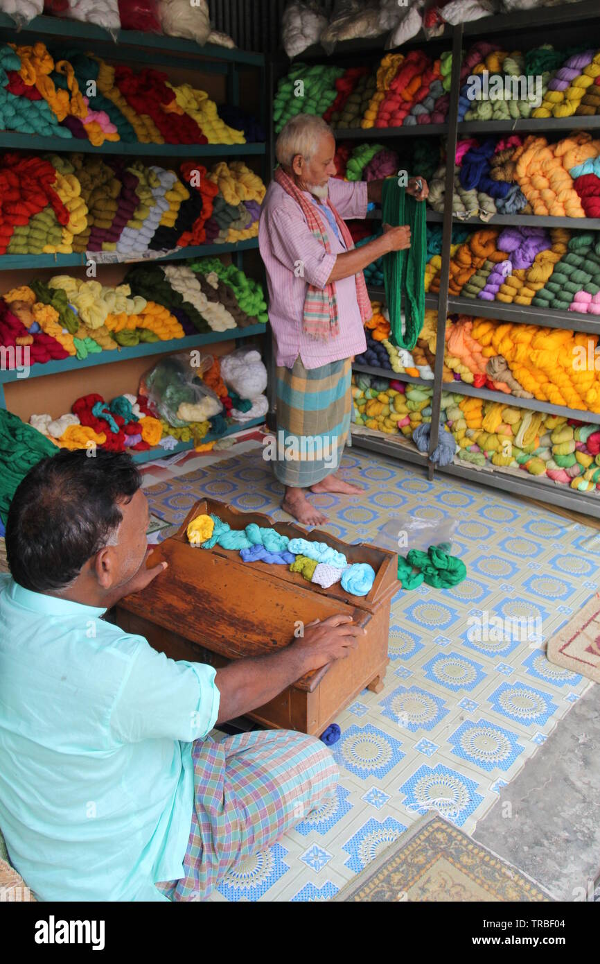 Jamdani is a fine muslin textile of Bengal, produced for centuries in ...