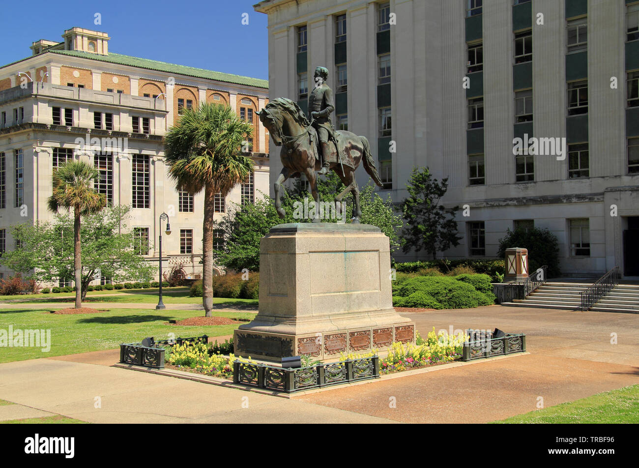 The Wade Hampton monument memorializes one of South Carolina’s most ...