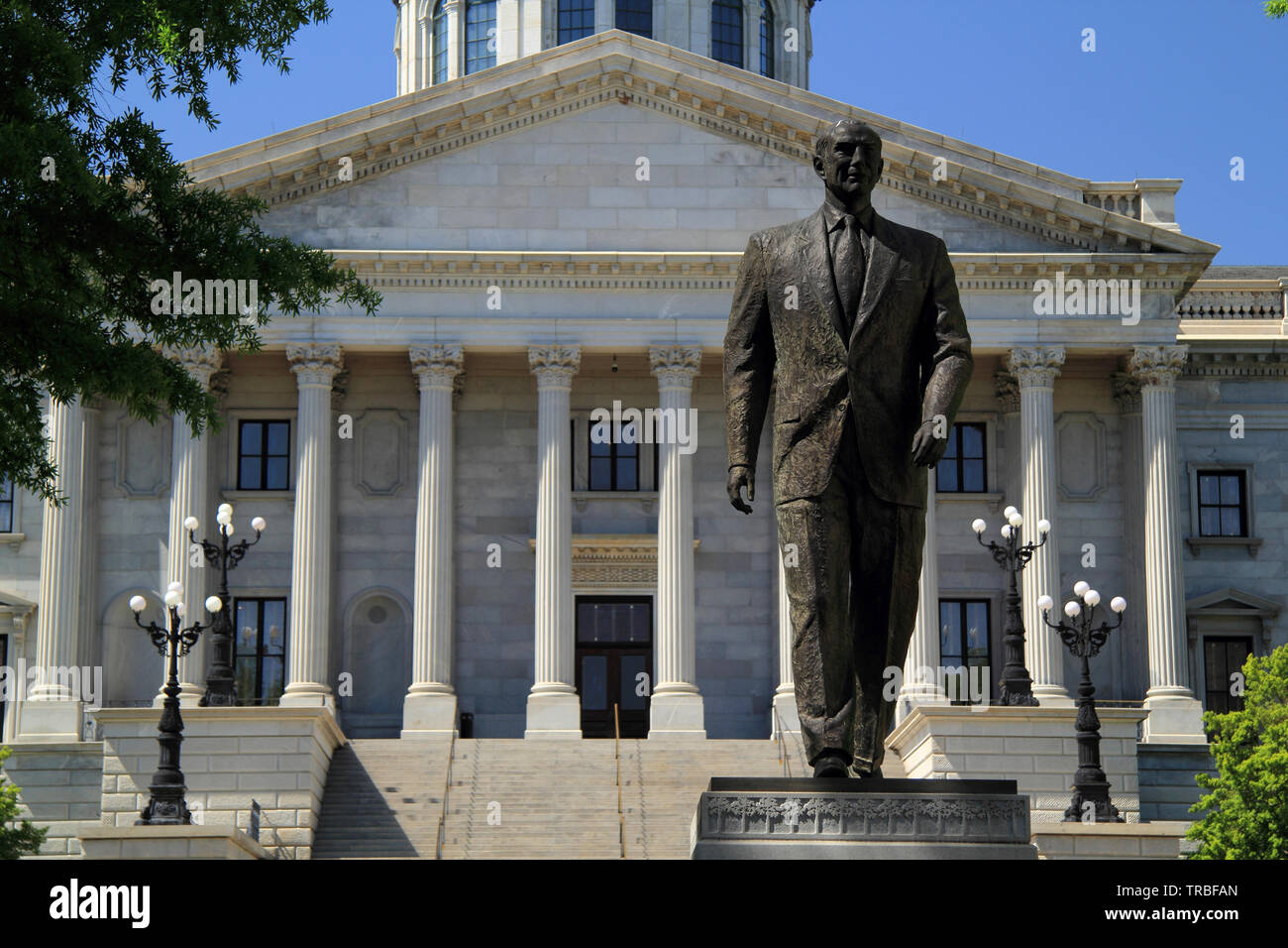 The South Carolina State House, seen here, is home to the General ...