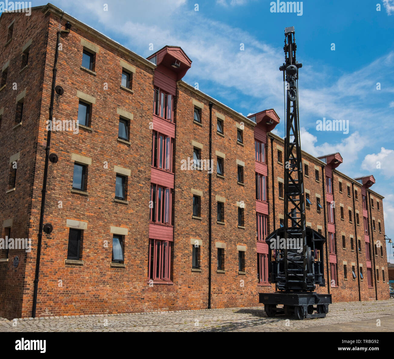 Gloucester Docks, Gloucester, Gloucestershire, England, Europe Stock ...