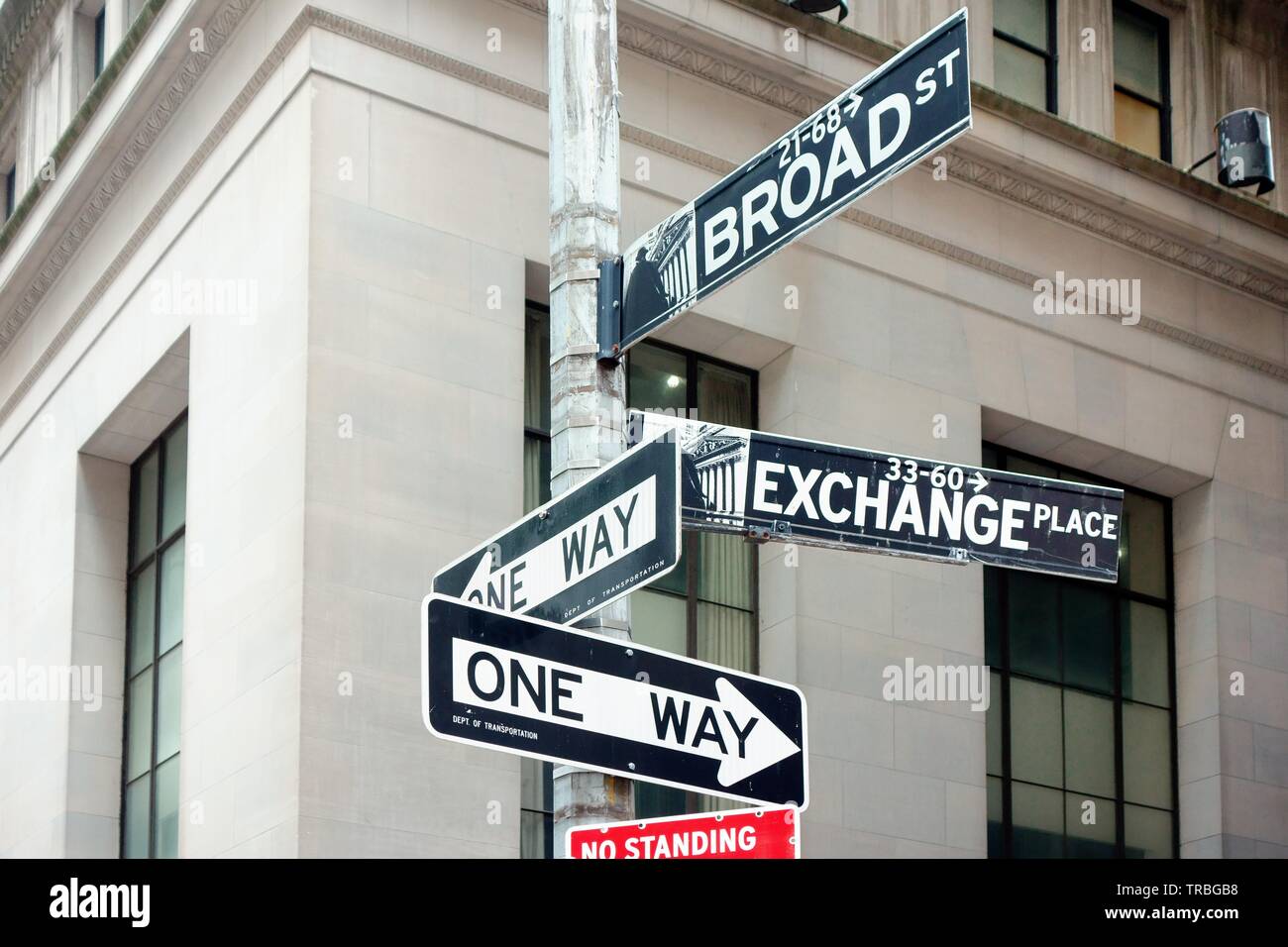 New york financial district hi-res stock photography and images - Alamy