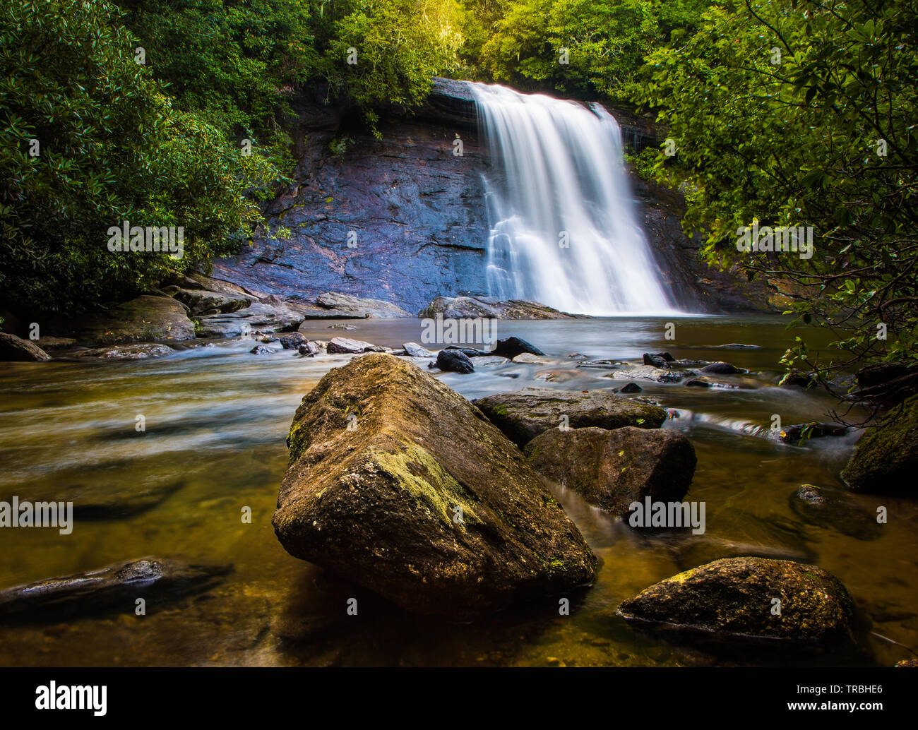 Inviting waterfall hi-res stock photography and images - Alamy