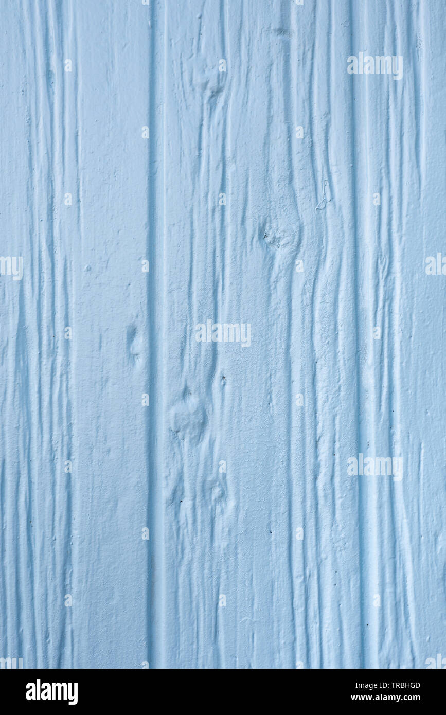 Light Blue Painted Wood Wall Stock Photo - Alamy