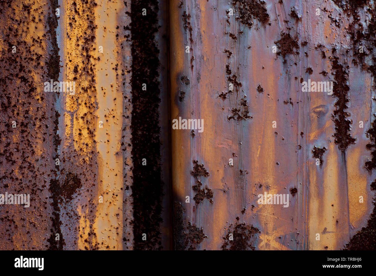 Weathered Rusty Metal Surface Stock Photo - Alamy