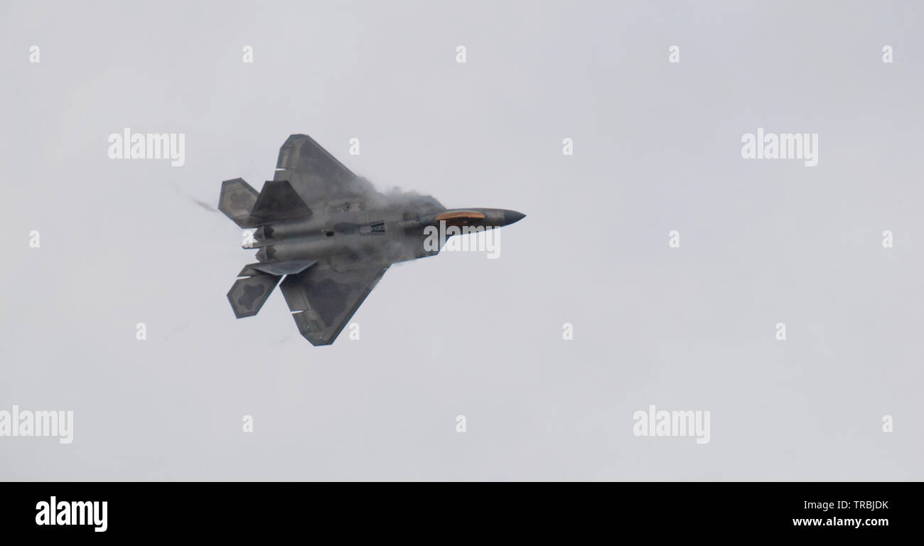USAF F-22A Raptor Stock Photo - Alamy