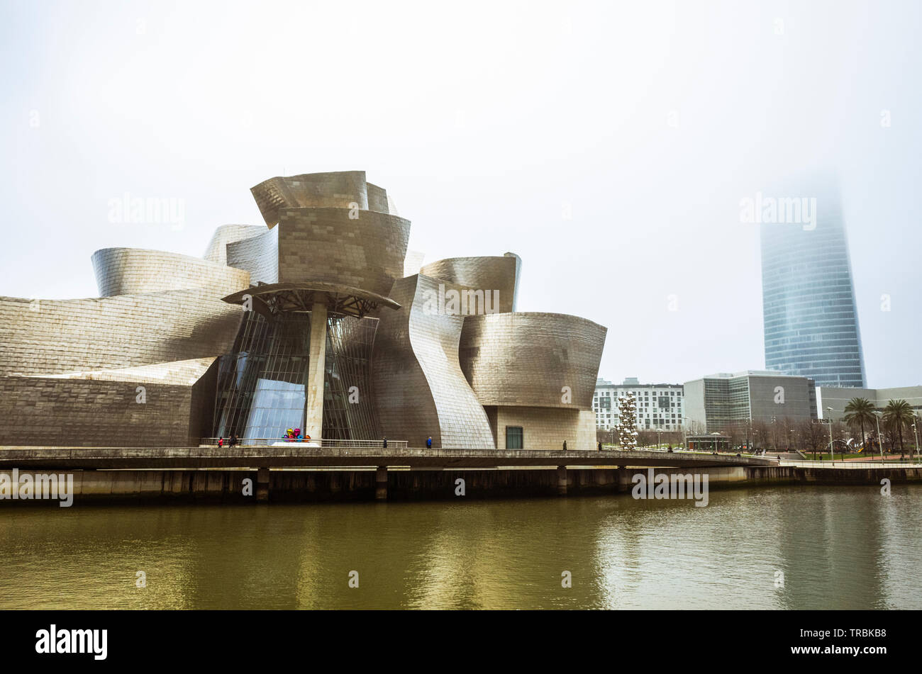 Bilbao, Biscay, Basque Country, Spain : Guggenheim Museum of modern and ...