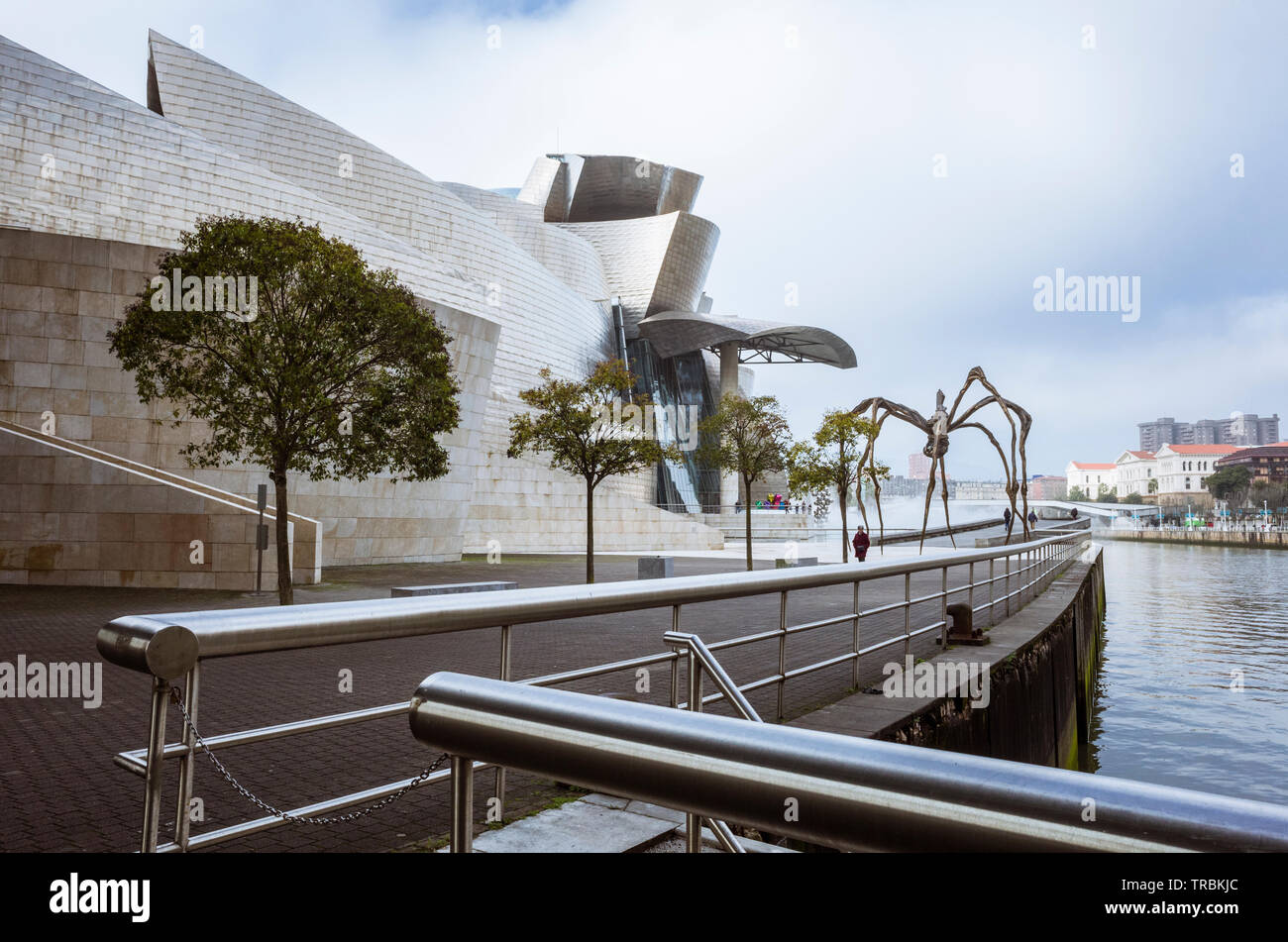Bilbao, Biscay, Basque Country, Spain : Guggenheim Museum of modern and ...