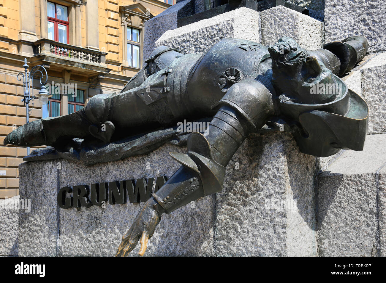 Grunwald Monument, Old City of Krakow, Poland Stock Photo - Alamy