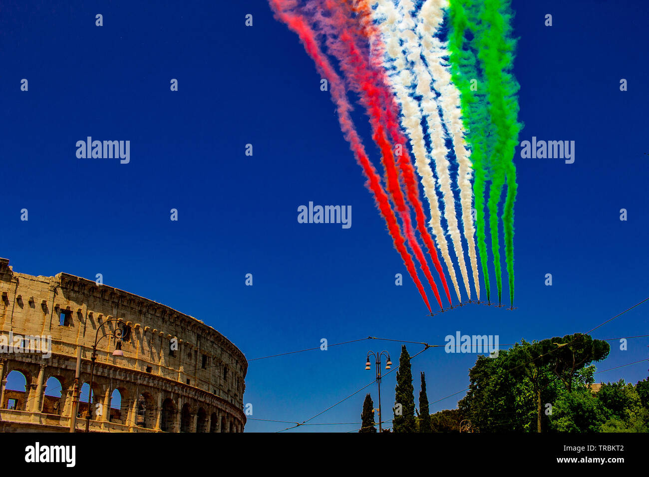 Rome, Italy, 02 / June / 2019. For the feast of the republic, the ...