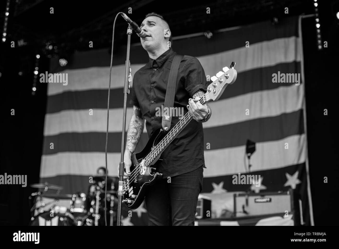 Anti Flag Guitarist High Resolution Stock Photography and Images - Alamy