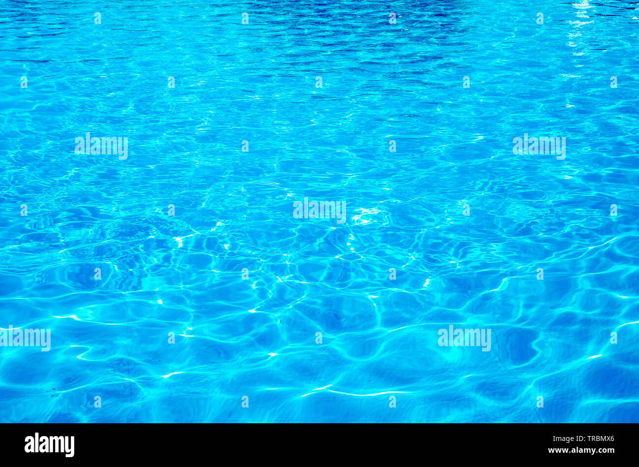 blue water background in swimming pool Stock Photo - Alamy