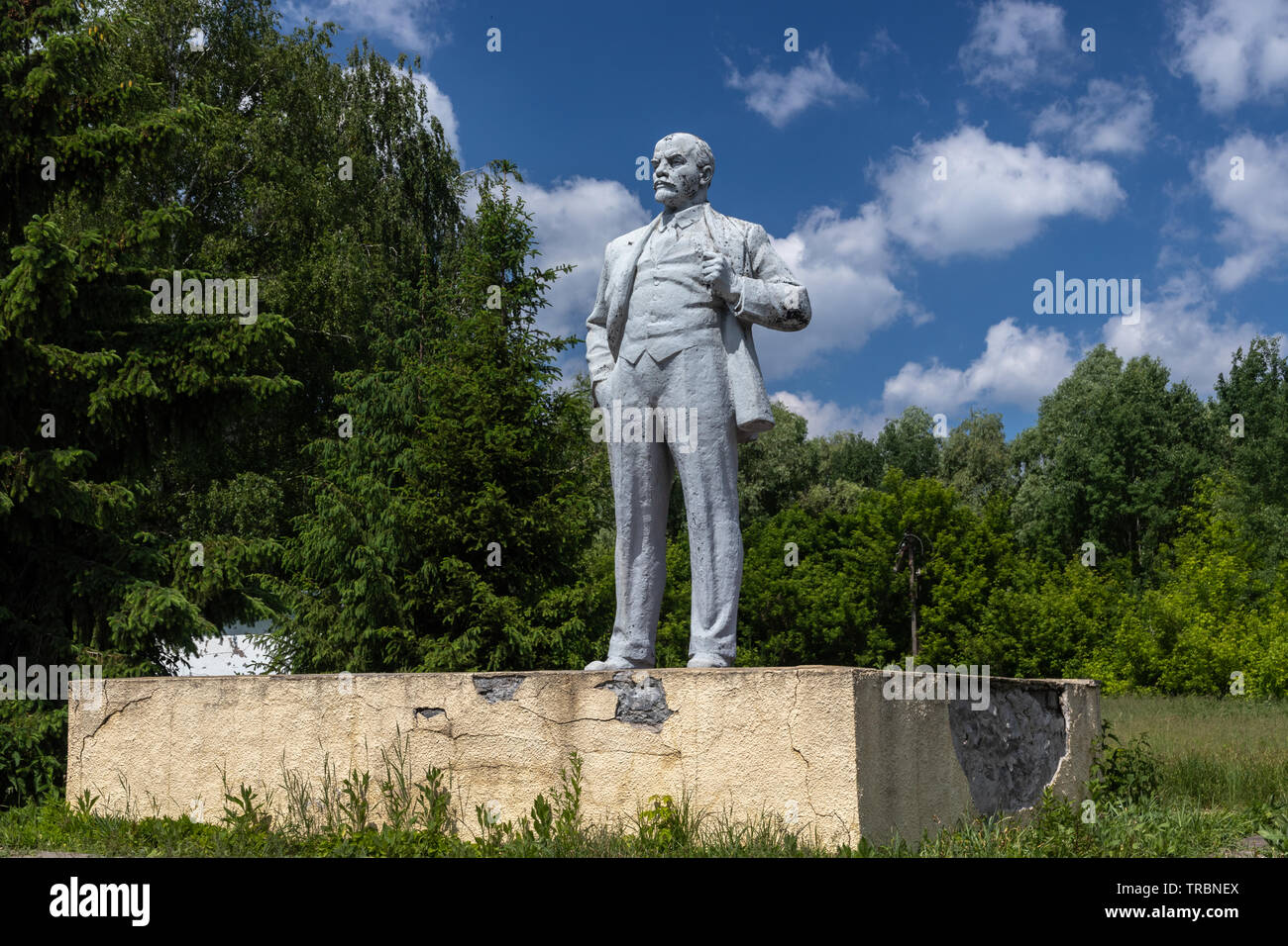 Chernobyl statue hi-res stock photography and images - Alamy