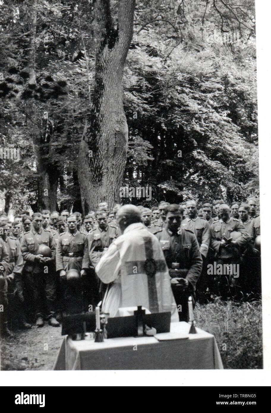 German chaplain hi-res stock photography and images - Alamy