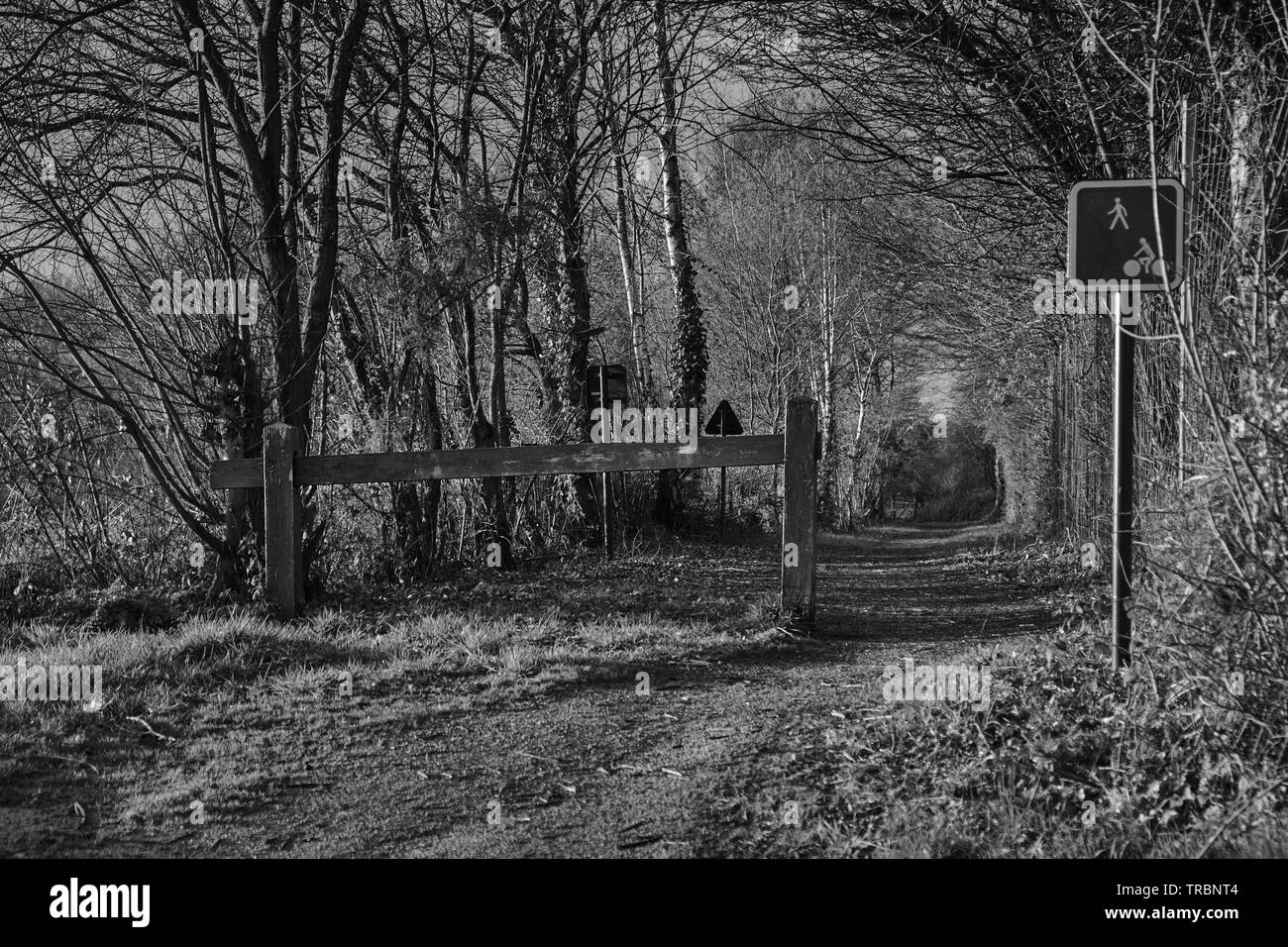 Cycle beginning Black and White Stock Photos & Images - Alamy