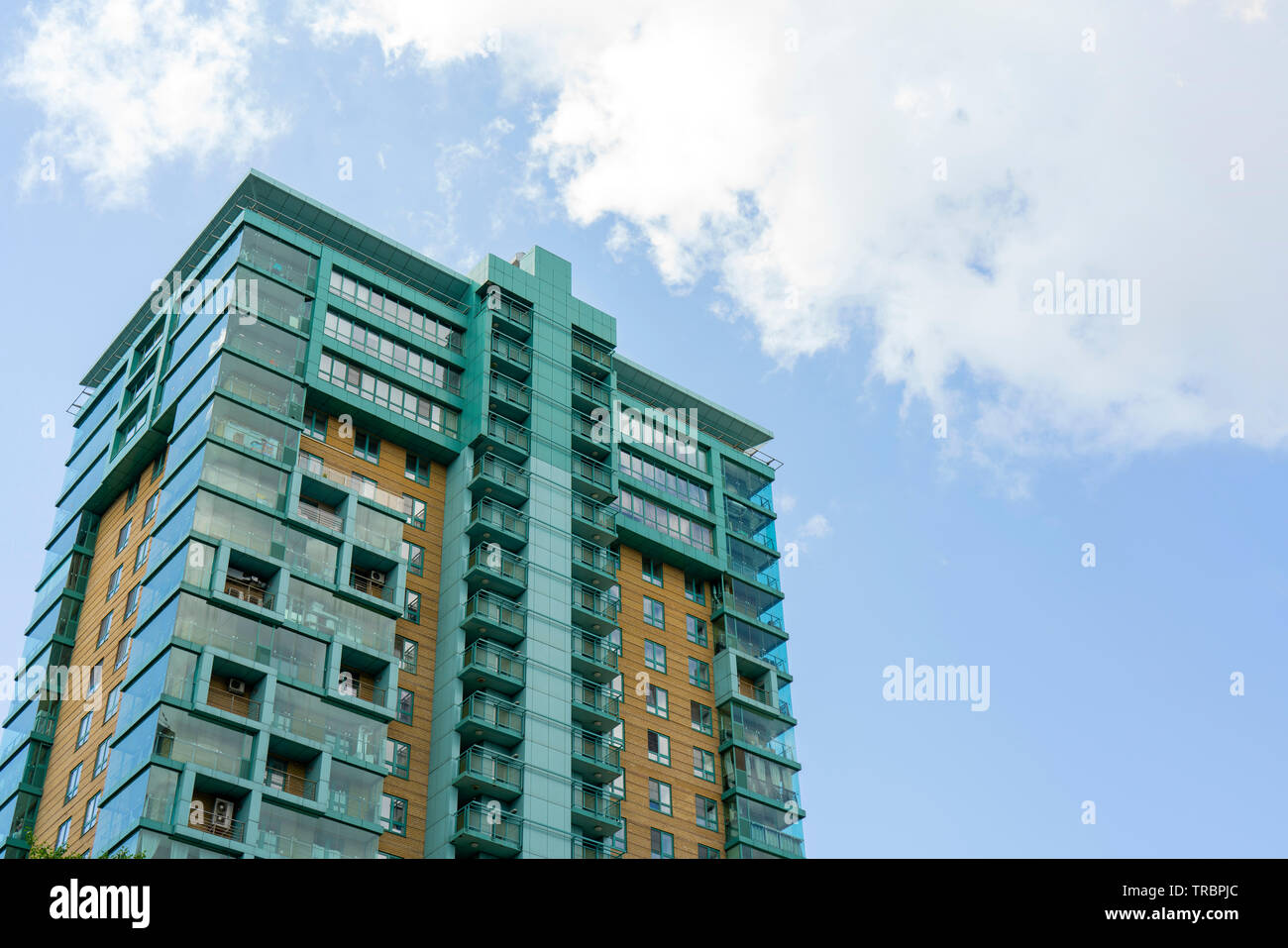 Elevation high rise residential apartment hi-res stock photography and ...
