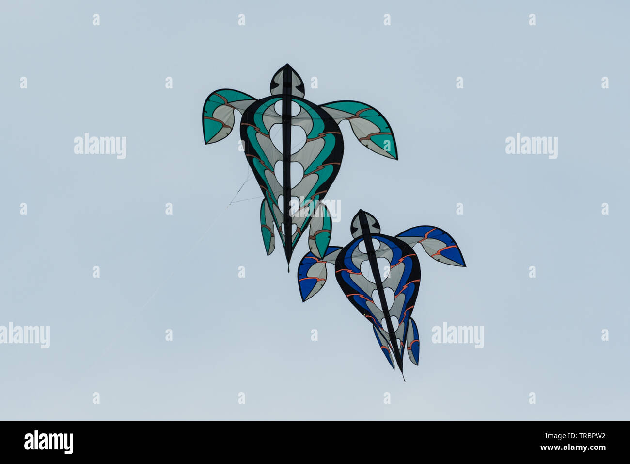 Uk summer two kites hi-res stock photography and images - Alamy