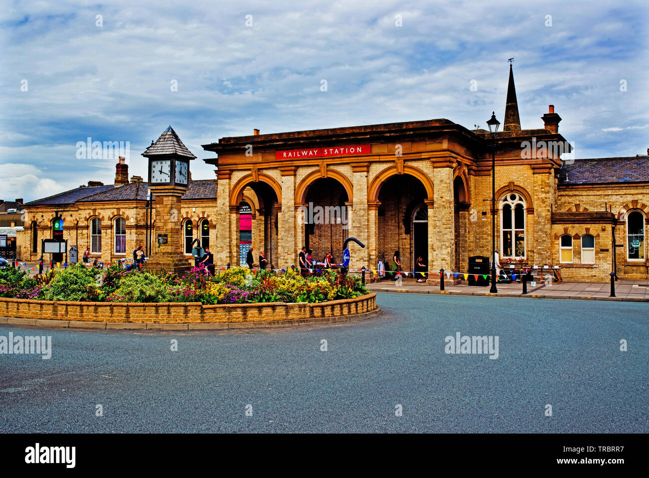 Saltburn Railway Station, Saltburn, North Yorkshire, England Stock ...