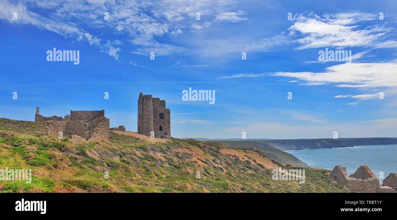 The UNESCO World Mining Heritage site, looking at the popular Wheal ...