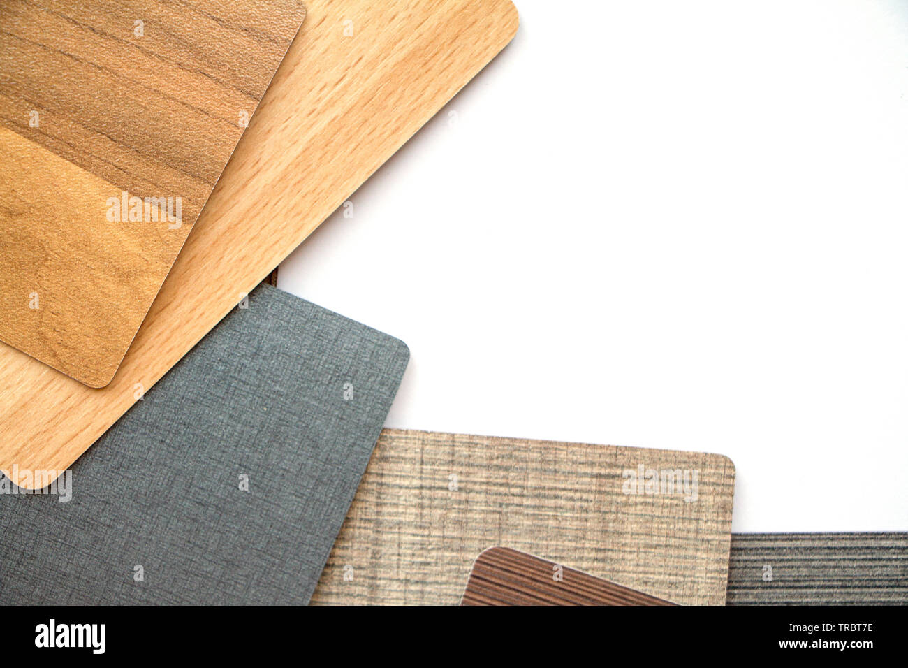 Background or concept of multi-colored cards in gray and brown tones ...