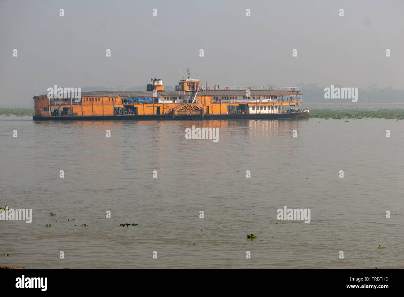 Rocket Paddle Steamer Ferries travel between Dhaka and Khulna with ...