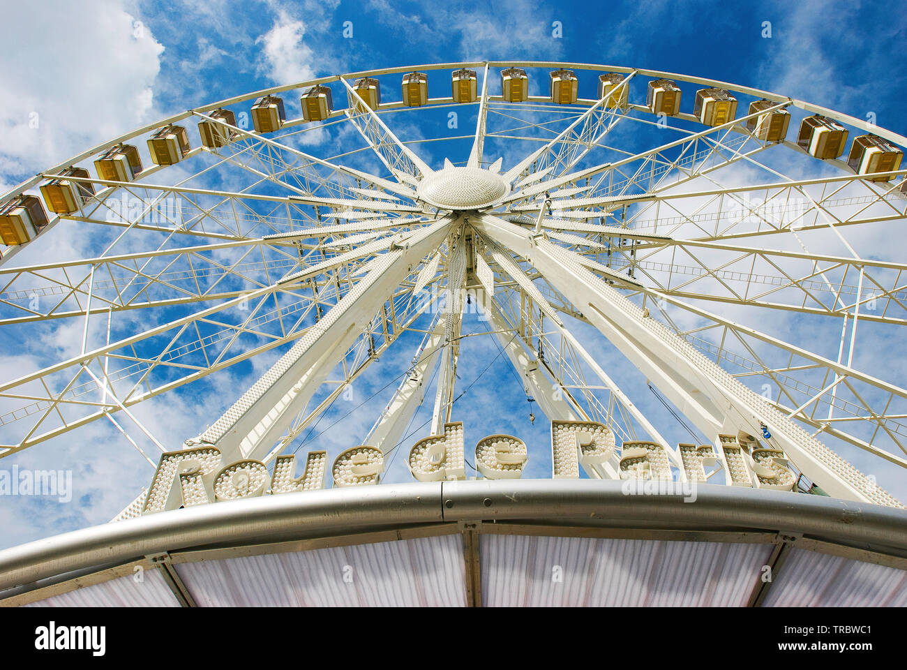 Paris Ferry Wheel, France Stock Photo - Alamy