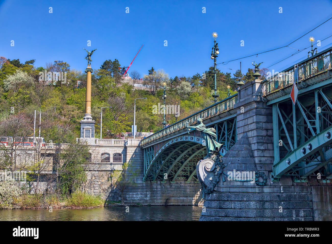Statue cechuv bridge prague hi-res stock photography and images - Alamy