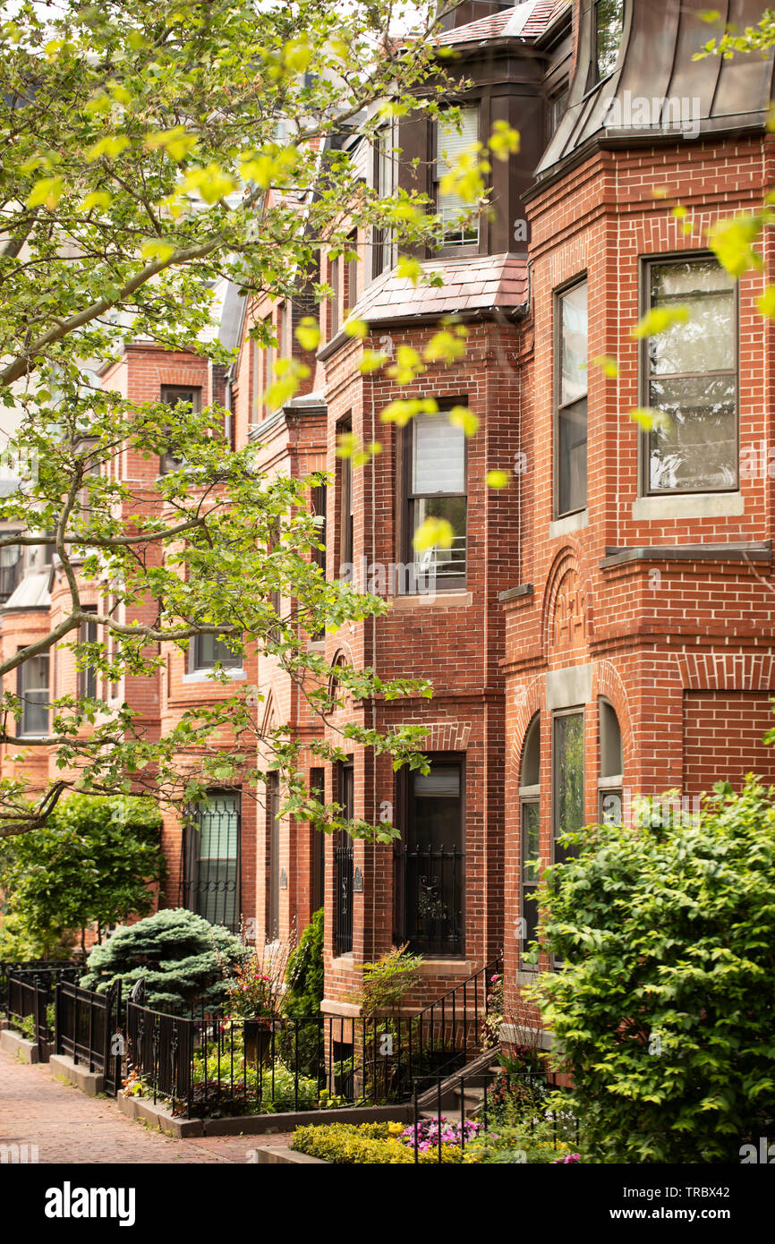 Brownstones Boston Ma