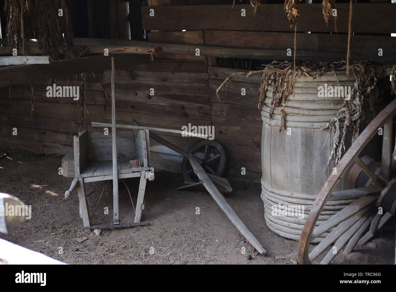 Wooden barrel. George Washington Bitrthplace National Monument ...
