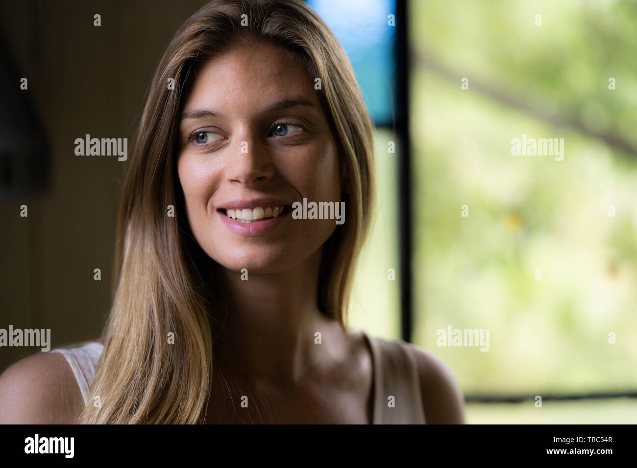 Tight shot beautiful young women hi-res stock photography and images ...