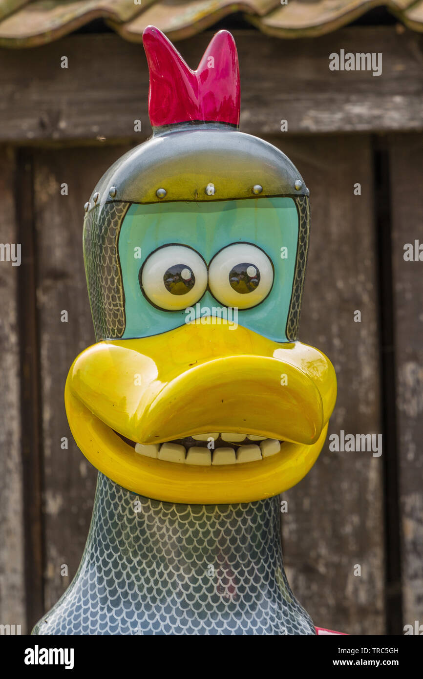 Dusty Duck at Slimbridge, created by Aardman Animations and designed by Mathew Baynton - Sir ...