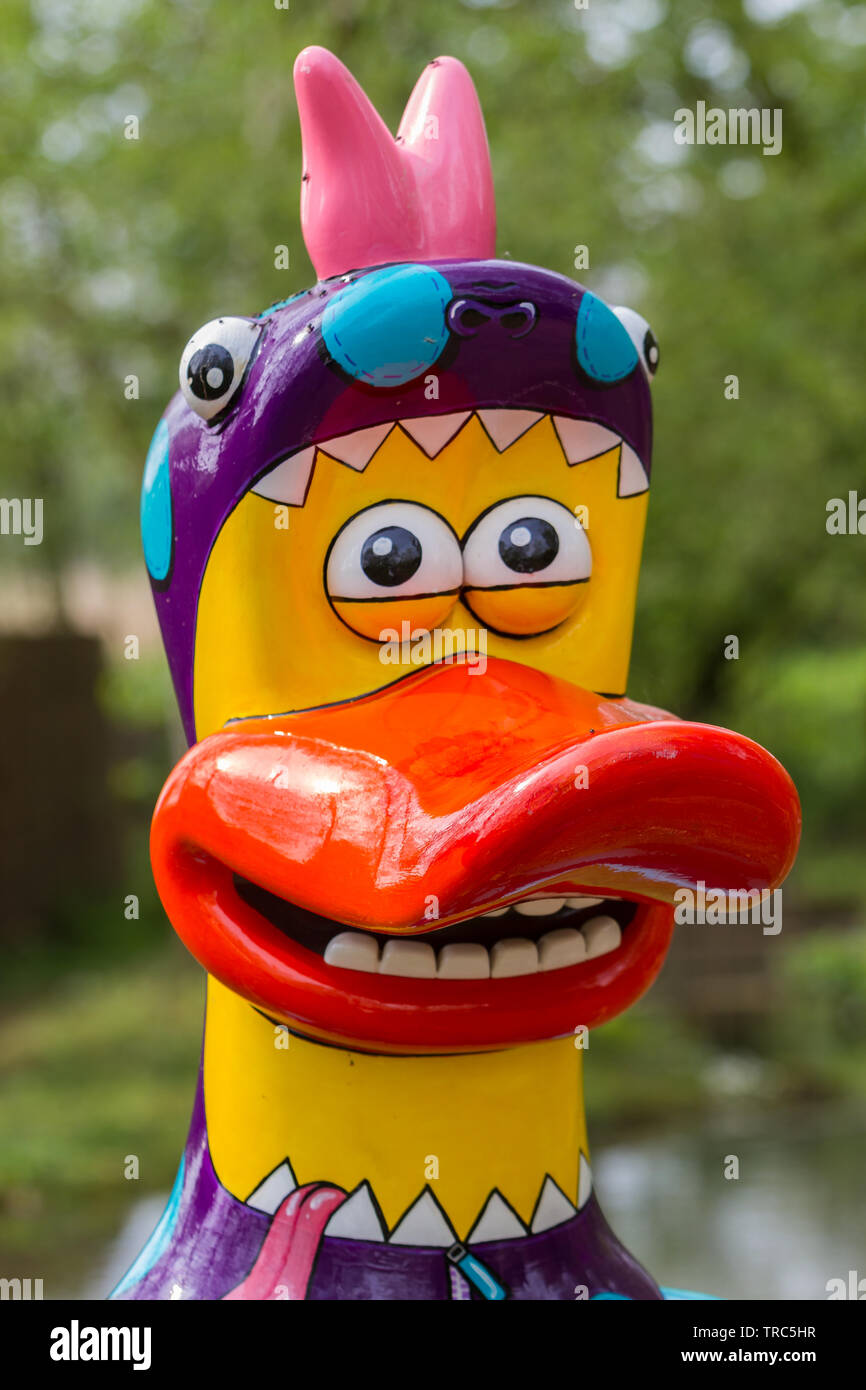 Dusty Duck at Slimbridge, created by Aardman Animations and designed by ...