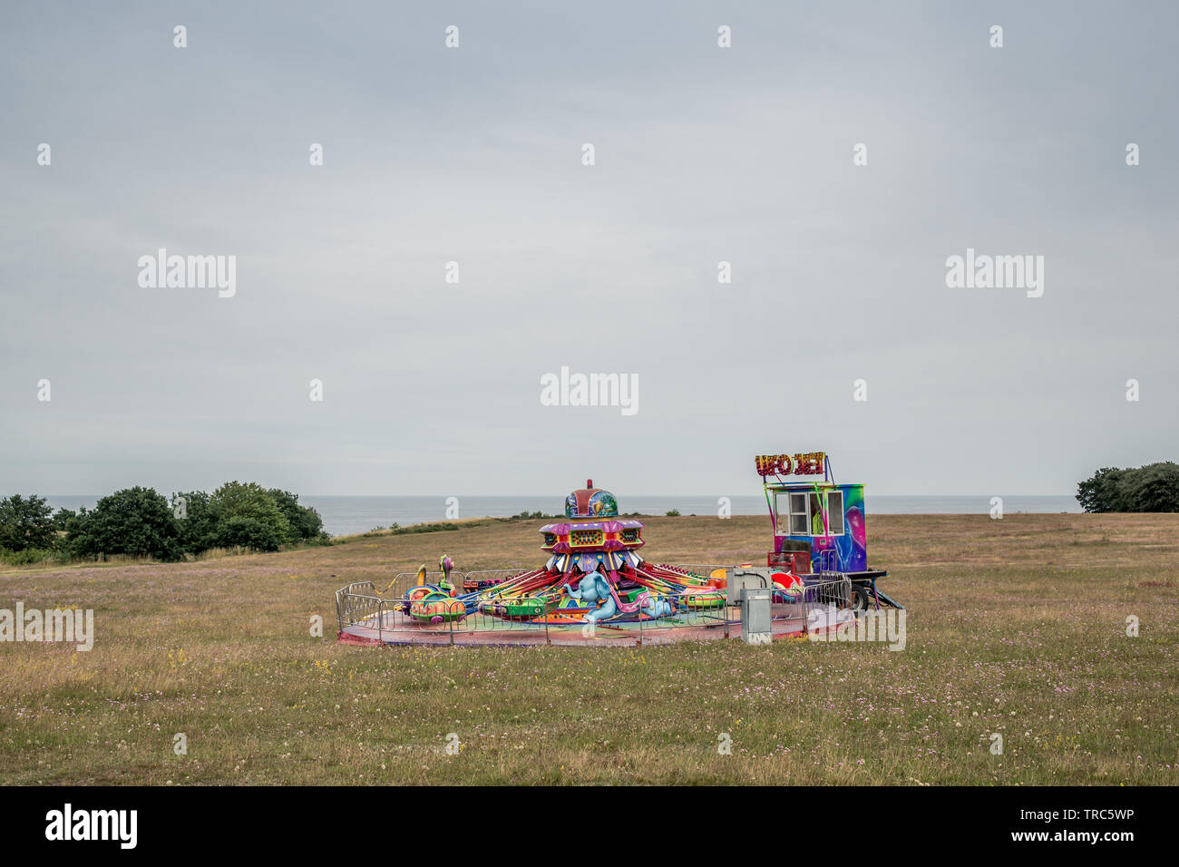 Merry go round swing hi-res stock photography and images - Alamy