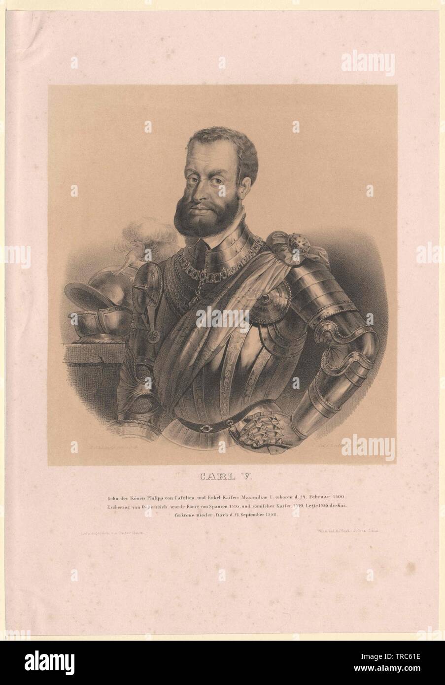 Charles V., Holy Roman Emperor, Additional-Rights-Clearance-Info-Not ...