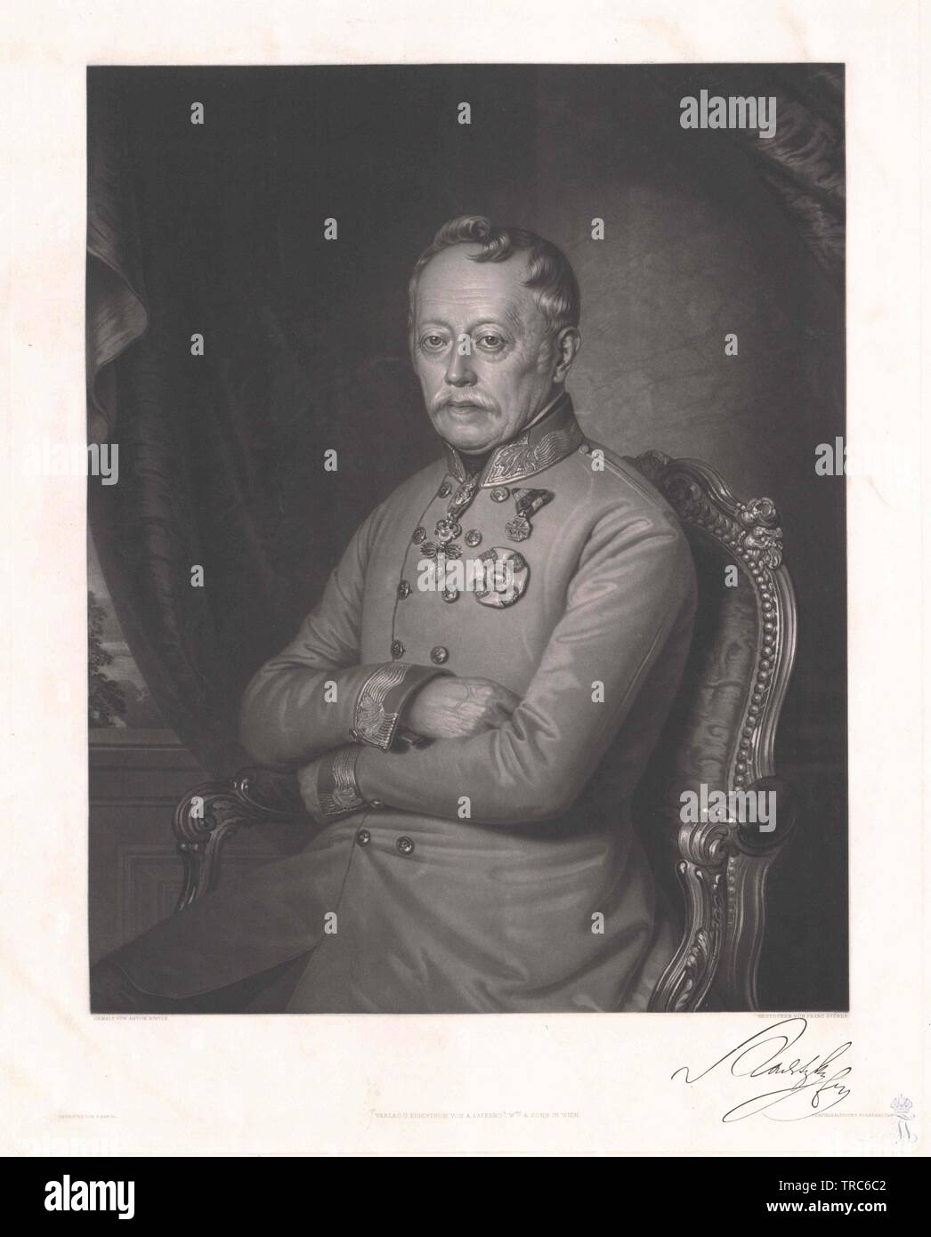 Radetzky of Radetz, Joseph count, Additional-Rights-Clearance-Info-Not ...