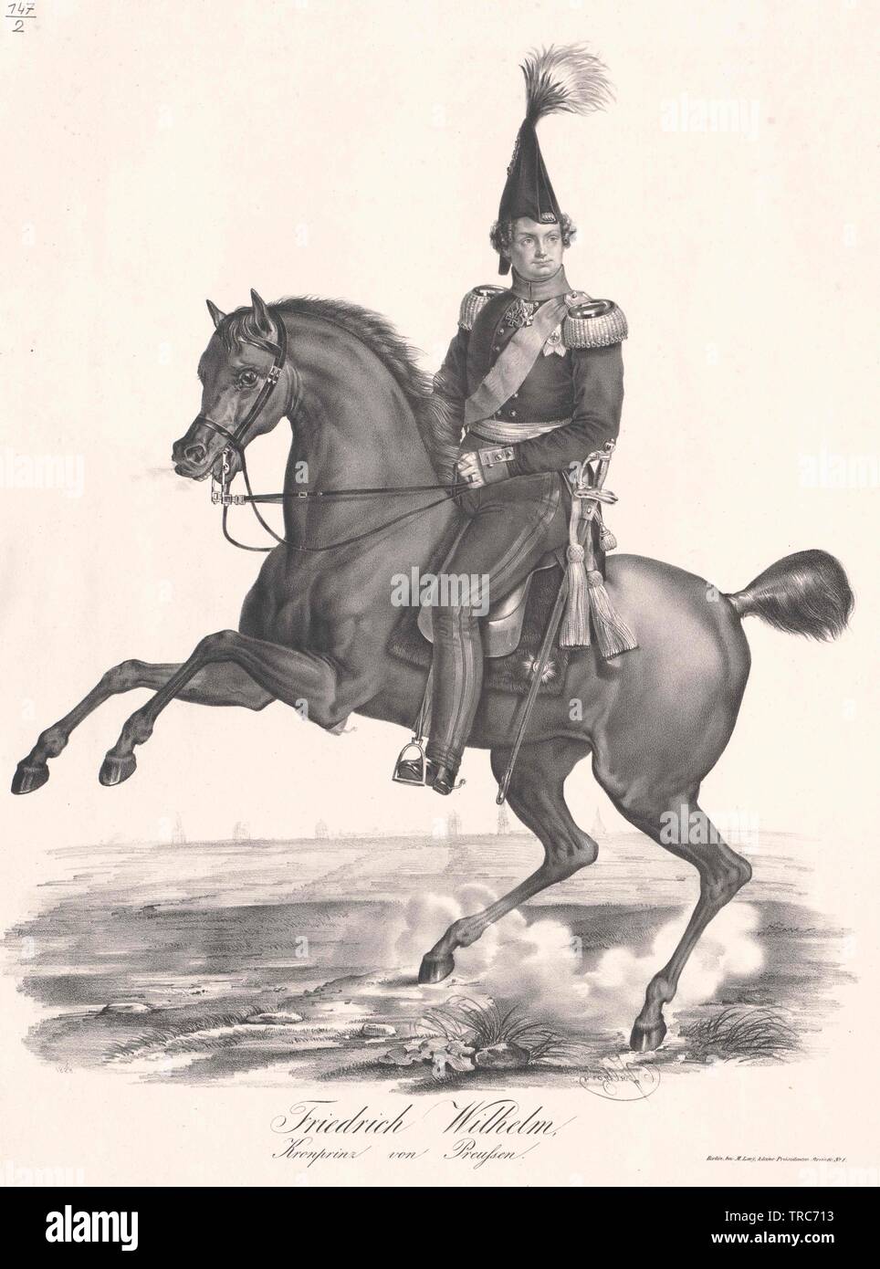 Frederick Wilhelm IV, King of Prussia, Additional-Rights-Clearance-Info ...