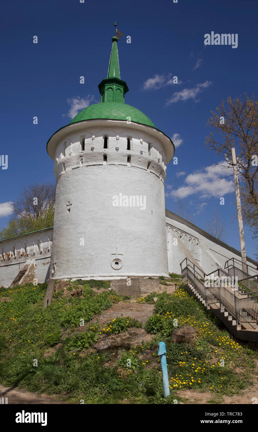 Southwest tower of Holy Dormition convent (Alexandrov kremlin) in ...