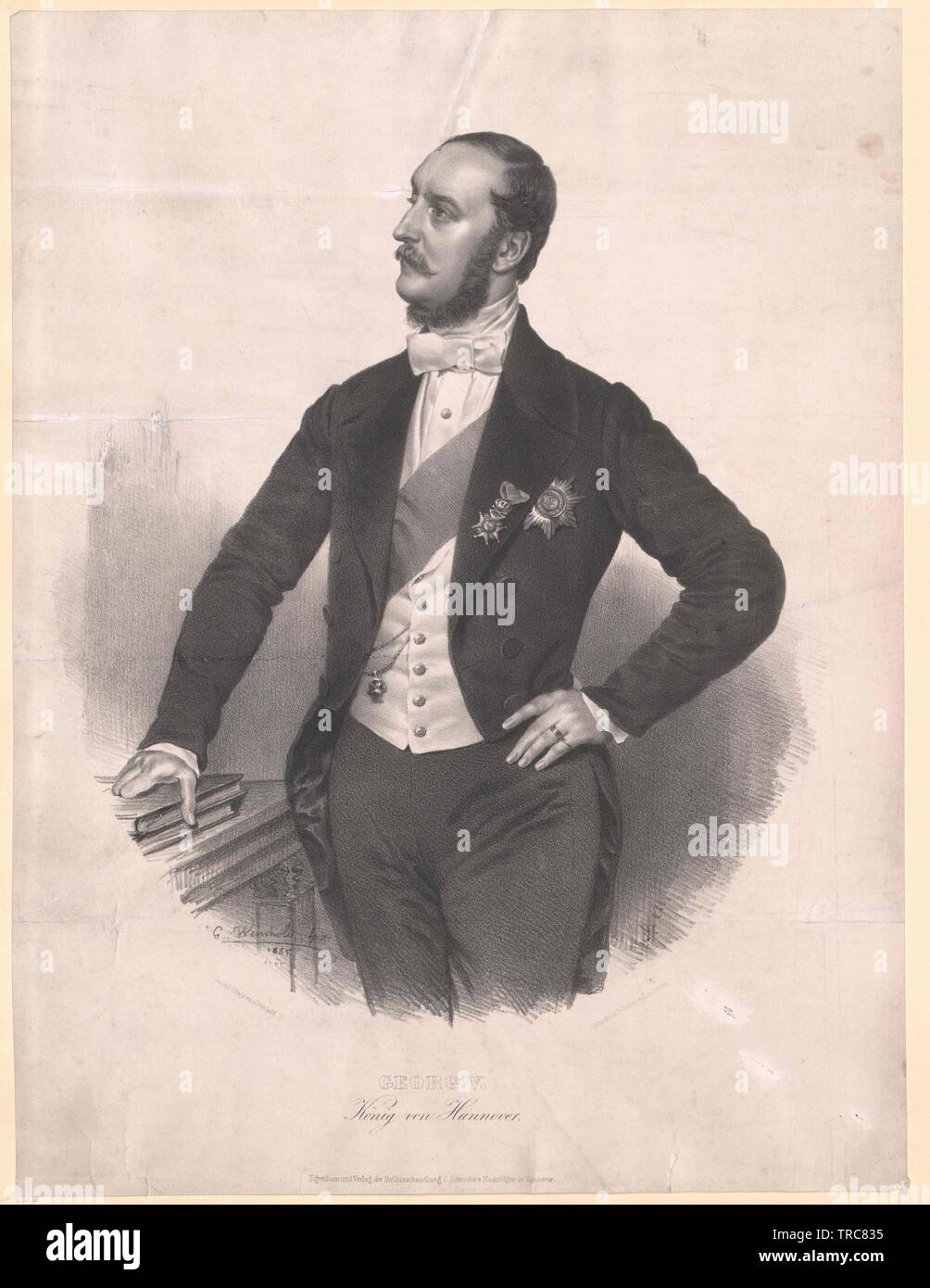 George V., King of Hanover, Additional-Rights-Clearance-Info-Not ...