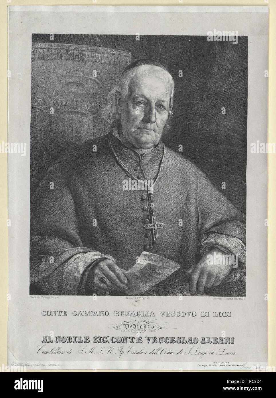 Benaglio, Gaetano Conte, Additional-Rights-Clearance-Info-Not-Available ...