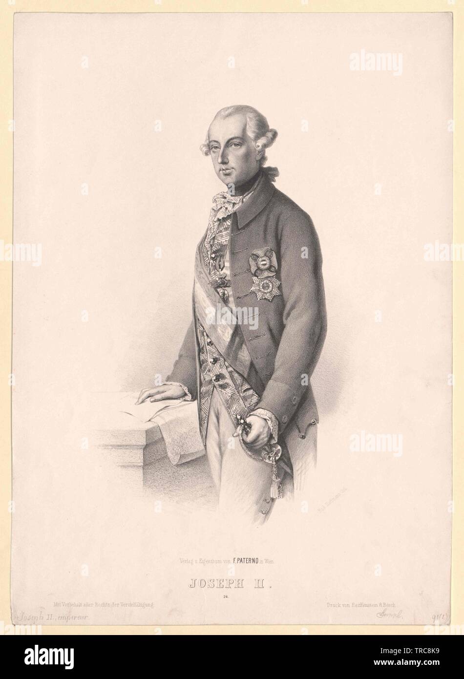 Joseph II, Holy Roman Emperor, Additional-Rights-Clearance-Info-Not ...