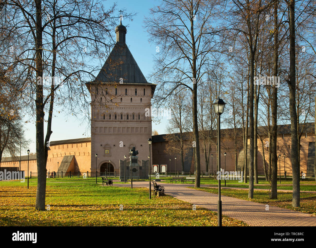 Saviour Monastery of St. Euthymius in Suzdal. Russia Stock Photo - Alamy