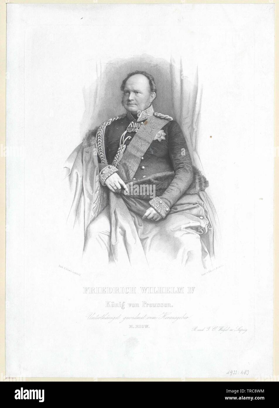 Frederic william iv hi-res stock photography and images - Alamy