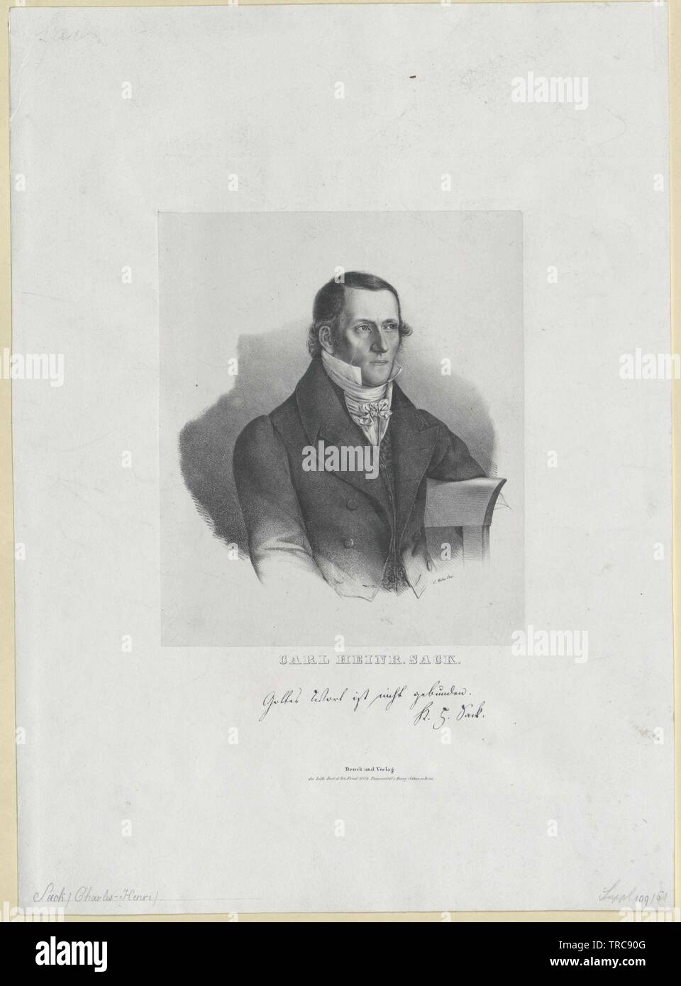 sack, Karl Henry, Additional-Rights-Clearance-Info-Not-Available Stock ...