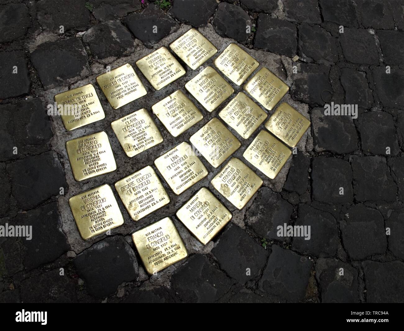 Stumbling stones hi-res stock photography and images - Alamy